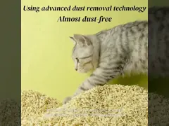 China Natural Corn Tofu Cat Litter 1.5-3.0mm Diameter Dust-Free Clumping Pet Toilet Sand for sale