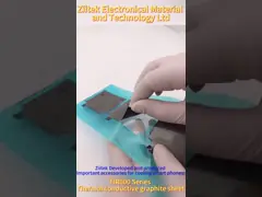 Folha térmica da grafite