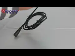 China 360° Degree Green Circle Uniform Line Laser Projector 520nm 30mW for Pipeline Inspection and 3D Scanning for sale