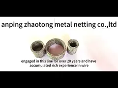 China Knitted Stainless Steel Wire Mesh 762mm 0.23mm Filter Mesh Screen Scroll Binding for sale