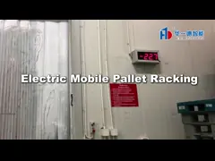 Electric Mobile Pallet Racking Electric Mobile Rack Warehouse Storage Rack