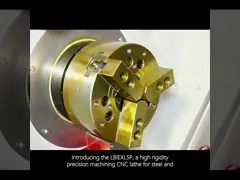 High Rigidity Precision Machining CNC Lathe for Steel and Aluminum Alloy Turning