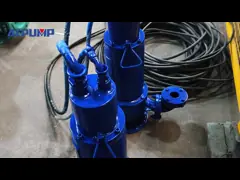 China 380V Sewage Agricultural Submersible Irrigation Pump 90kw 220m³/H Flow 70m WQ Series for sale