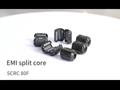 China Clip On Split Ferrite Core NiZn Easy Installation With Black Plastic Case for sale