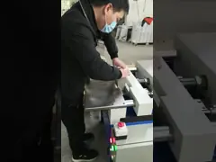 550MM 수압 척추 압축 기계 장비 100MM 척추 압축 노트북 묶기 기계