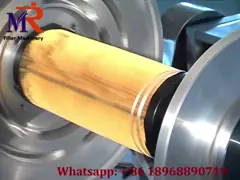 China 50Hz-Lkw-Luftfilterherstellende Maschine Hotmelt Elektrische Fadenmaschine zu verkaufen