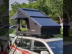 Cina 2-3 Persone Alluminio Esterno Suv Rooftop Camper Rooftop Hard Shell Tent in vendita
