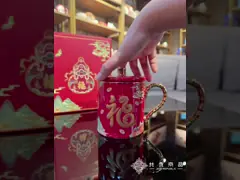 China Ready To Ship In Stock GIFT BOX Personalized Decal Coffee Cup Mug Smooth Ceramics Soup Mug For Dinnerware for sale