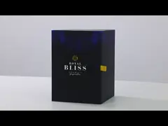 OEM ODM Drawer Paper Box Luxury Whisky Packaging Box With Ribbon