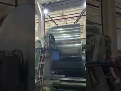 China Film Vacuum Metalizer Cooling Roller with Q345 Material Dynamic Balance G2.5 and Vacuum Test 4x10^-4Mpa for sale