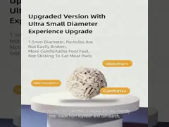 China Starhong Tofu Cat Litter - Natural Plant Fiber with White Tea Scent, 6 Color Options & 4 Packaging Types for sale