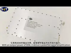 High Linearity and Reliability 1550-1610MHz 80W RF Power Amplifier for Satellite Communication
