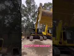 China Second Hand 2018 Caterpillar CAT320D Excavator with Caterpillar Engine in Shanghai for sale