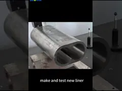 China Customized Twin Plastic Extruder Screw Barrel For Engineering Plastic PEEK Production for sale