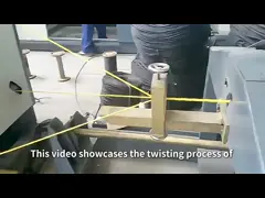 卸売業者 3 糸 高密度厚い海上ナイロンロープ 曲がったロープ18MM 22MM 26MM