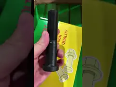 China Wheel Bolts And Nuts Heavy Duty Trucks M20X1.5/22X1.5 Hexagon Flange Nuts High Strength Reinforcement 10.9 Grade 0329623170 For BPW for sale