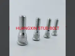 China Dorman 610-717 Front Serrated Hub Bolt M14X1.50 Level 10.9 Phosphate Black For Ford for sale