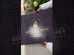 Texture Paper Foldable Magnetic Boxes