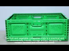 Cina Griglia di stoccaggio per casse pieghevoli Contenitori di plastica Scatole mobili in vendita