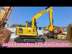 Good Condition 12 Ton Komatsu PC120-8 Used Excavator Made in Japan with Cummins Engine