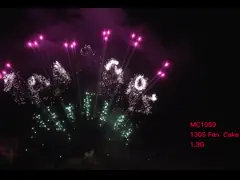 130 Shots Professional Pyrotechnics Fireworks AFSL Certified