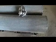 carbon steel honeycomb mesh conveyor belt