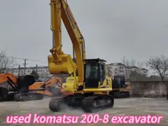 Good Condition Japan Original 20 Ton Used PC200-8 Excavators Komatsu Excavator PC200-8