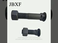 OEM Personalización Excavadora Arado Cerrojo y Hex Nut Dente de cubo