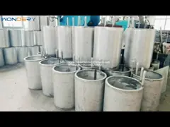 Upward continuous casting machine  water cooling jacket for copper
