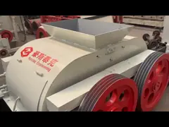 China CE/ISO Approved Automatic Fine Roller Crusher Machine for Brick Making Raw Materials Processing for sale