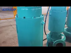 China WQN18.5KW 25HP Multistage Submersible Pump With Two Three Four Closed Impellers High Head & High Flow for sale