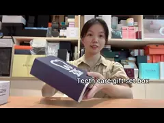 Orthodontic Dental Aligner Box Magnetic Cardboard Box With Large UV Logo