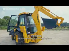 China Mini Tractor Backhoe Loader WZC20 Bucket 1.0M3 Digger Bucket 0.3M3 for sale