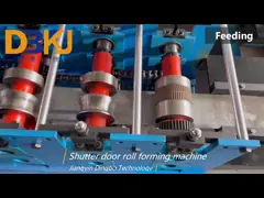 Shutter door roll forming machine