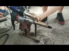 China Portable PE/PP/PVC Plastic Welder with Metabo Motor Extruder for sale