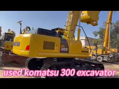30 Ton Used Komatsu PC300 Excavator with Original Hydraulic Cylinder in Good Condition