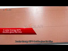 China 120W BIPV Solar Roof Shingles with TOPCon Cells | 1630×440×29 mm Stone-Coated Metal Tiles | 2400Pa Load Capacity for sale