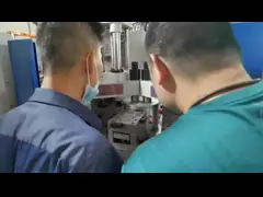 China 240ton Double Color / Material Injection Molding Machine Vertical For Handle for sale