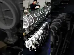 China Worm Gear Driven Stainless Steel Butterfly Valve with PTFE Seat - 50-1200mm DN, 1.6MPa Pressure Rating for sale