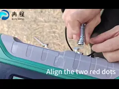 China 300M Canal único Imagen en tiempo real Detector de agua en venta