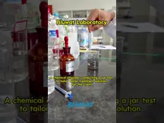 Tailoring Water Treatment Solutions | Jar Test at Bluwat Laboratory