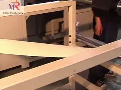 8-55mm Semi-auto Filter Paper Blade Folding Machine