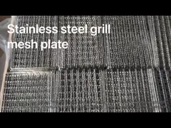 Stainless steel baking bbq wire mesh grill mesh plate