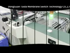 Comutadores de membrana LED de impressão de tinta de prata condutora para dispositivos de telecomunicações WIFI