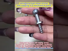 China Stainless Steel DIN Ball Head Screw Customized Special Screw For Mobile Phone Fixed Bracket for sale