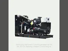 Cummins Generator Set 104KW/130KVA;50HZ;1500RPM Low Noise Diesel Generator