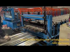 China Roof Panel Roll Forming Machine Metal Roll Forming Machine Metal Roofing Machine Ship to Saudi Arabia for sale