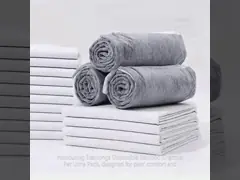 Cina Acconciature per l'urina per animali da compagnia monouso in bambù e carbone per cani morbide e respirabili in vendita