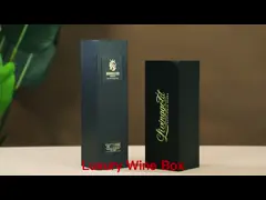 China Premium Stylish  Liquor Gift Box Wine Gift Set Box With Plastic Insert for sale