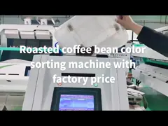 China Green Coffee Bean Color Sorting Mini Roasted Raw Coffee Color Sorter for sale